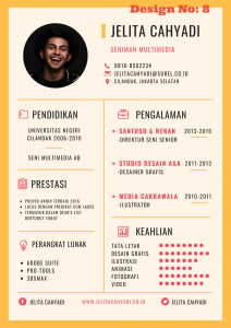 Template Design – Buat CV/Resume Kekinian